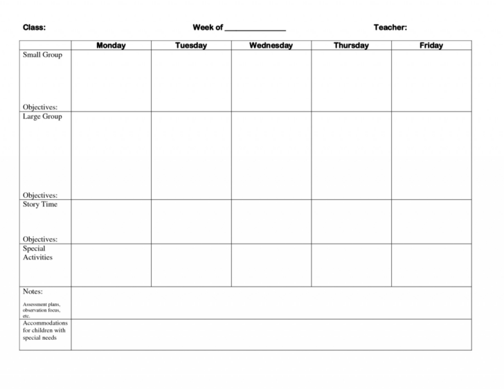 Free Printable Infant Lesson Plans Free Printable | Printable Lesson Plans