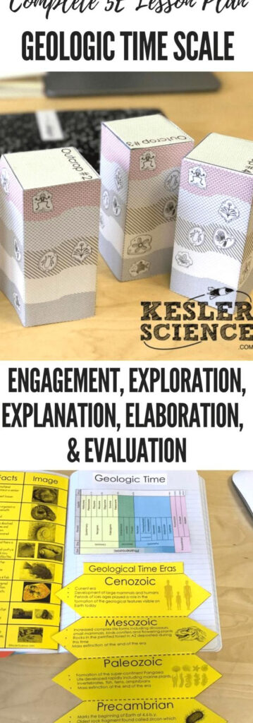 Geologic Time Scale 5E Lesson Plan Ready To Print And Teach The Entire ...