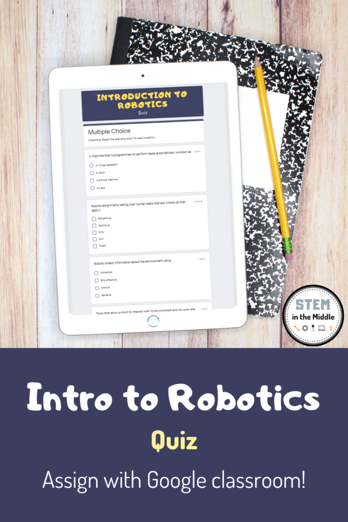 Robotics Activities For Middle School Robotics Lessons Stem Lesson ...