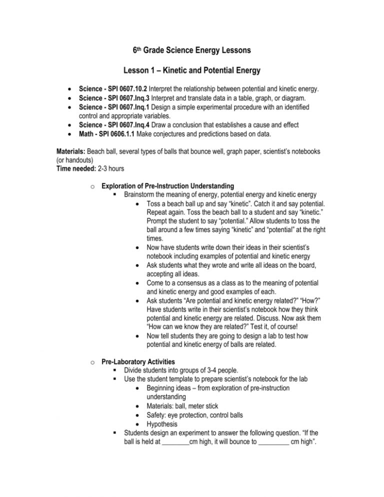 Printable Sixth Grade Science Lesson Plans Printable Lesson Plans Printable Sixth Grade Science Lesson Plans Printable Lesson Plans